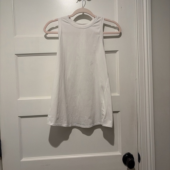 lululemon athletica | Tops | Lululemon Open Back White Tank Top | Poshmark